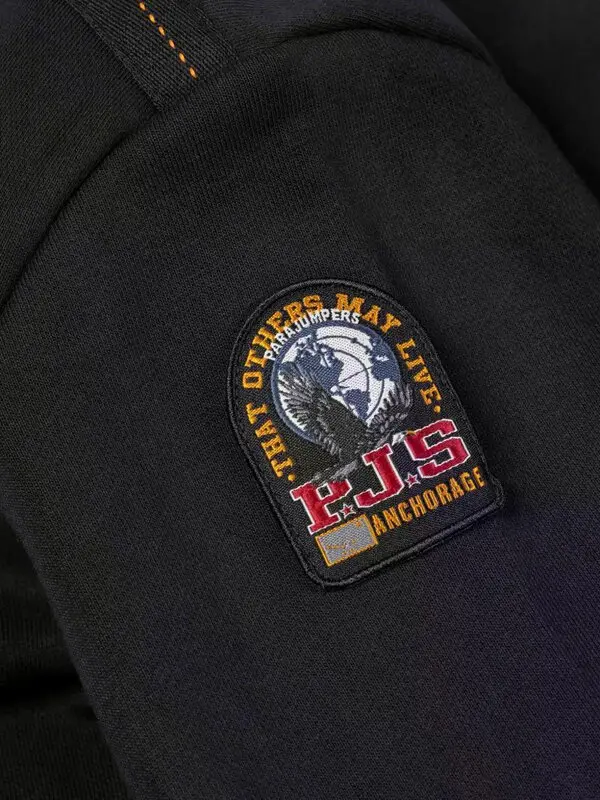 PARAJUMPERS Logo-patch Drawstring Hoodie