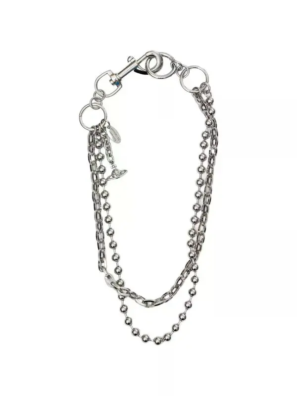 VIVIENNE WESTWOOD Orb Layered Belt Chain - Silver