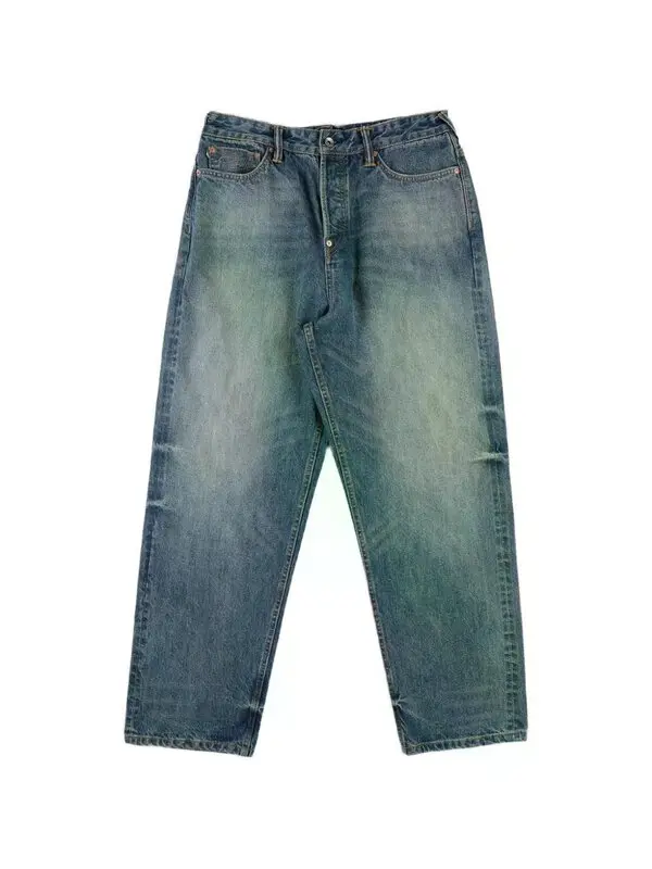 EVISU Multi-pocket Seagull-print Jeans