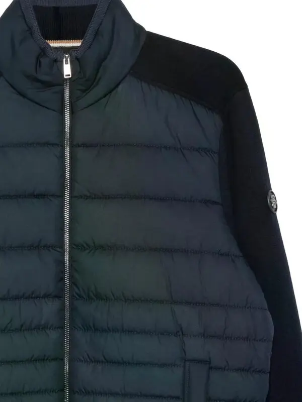 BOSS Quilted Zip-fastening Cardigan