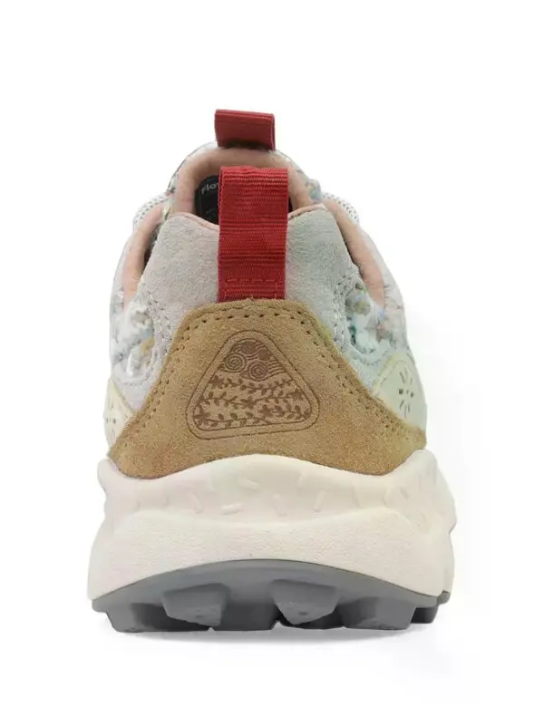 FLOWER MOUNTAIN Yamano 3 Bouclé-panelled Suede Sneakers