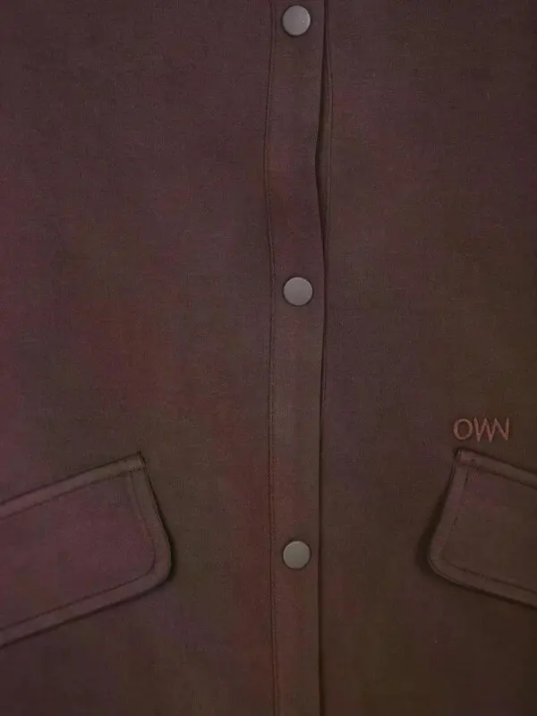 OWN High-neck Press-stud Top