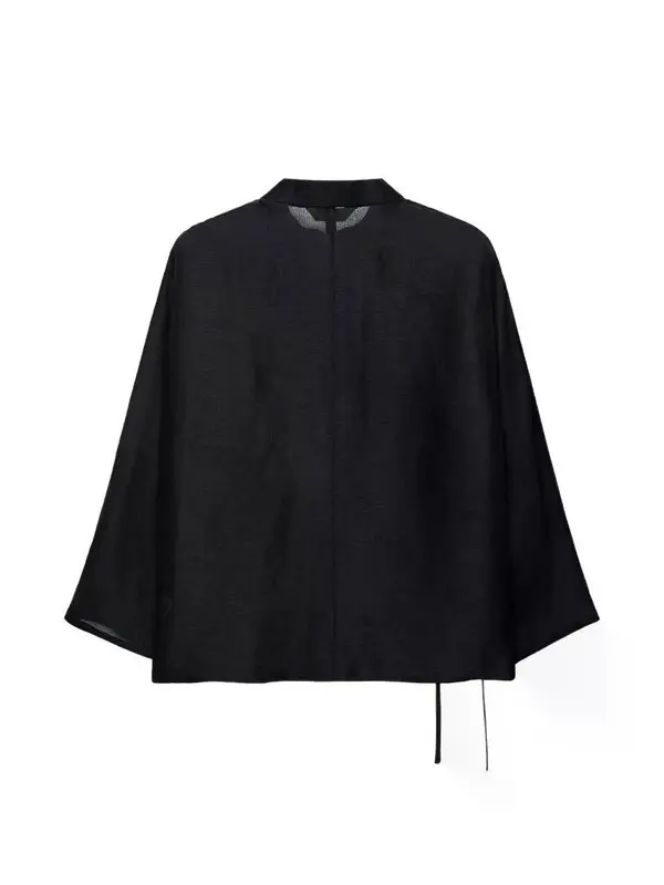 Shanghai Tang Meow Meow Cape Blouse