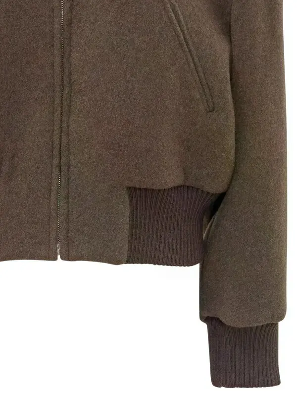 THE SEAFARER Clara Zip-up Bomber Jacket
