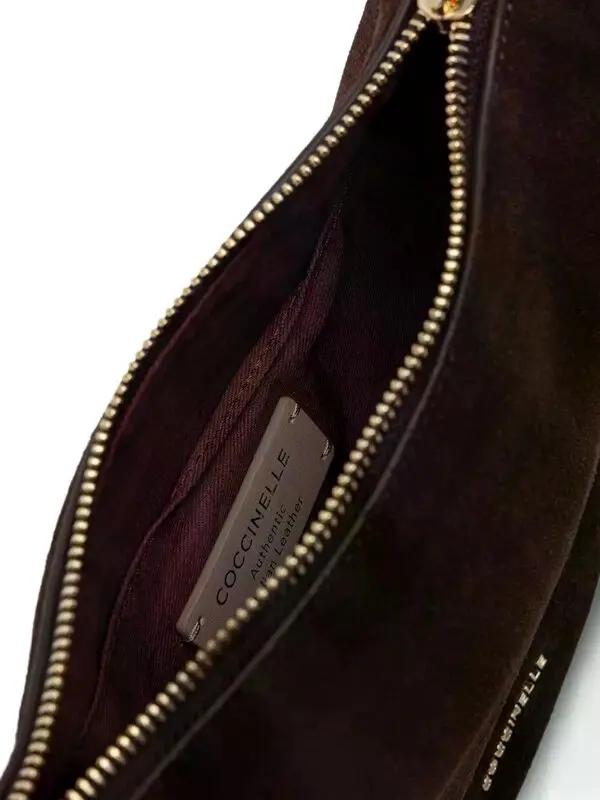 COCCINELLE Small Thess Suede Tote Bag