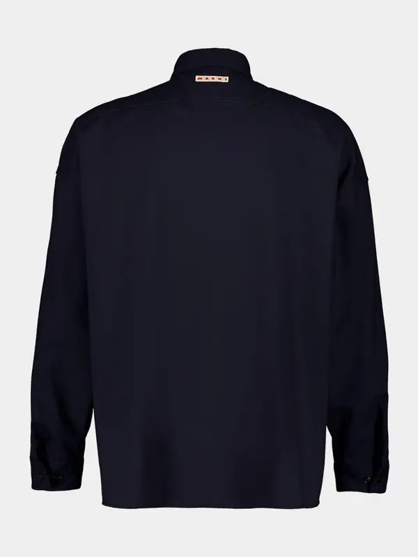 Marni Deep Tropical Wool Shirt