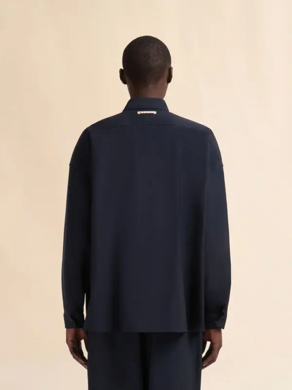 Marni Deep Tropical Wool Shirt