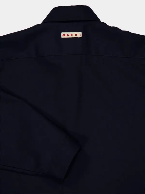 Marni Deep Tropical Wool Shirt
