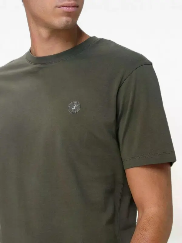 SAVE THE DUCK Logo-patch T-shirt