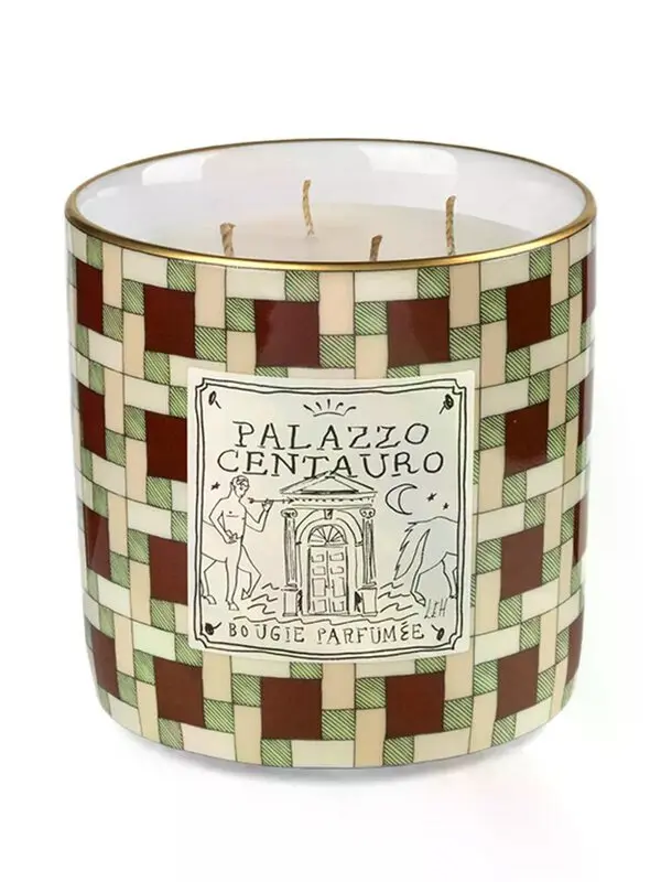 GINORI 1735 Large Palazzo Centauro Profumi Luchino Candle - Neutrals