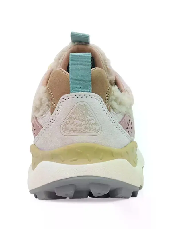FLOWER MOUNTAIN Yamano 3 Shearling-effect Panelled Sneakers