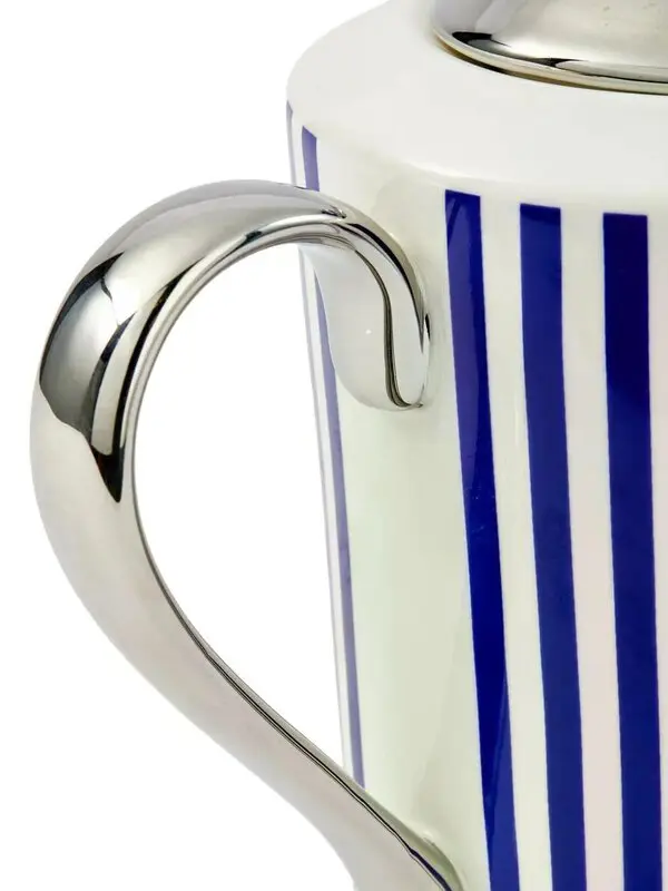 POLSPOTTEN Aunty Striped Teapot