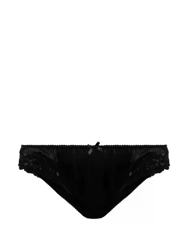 Dolce & Gabbana Lace-insert Briefs - Black
