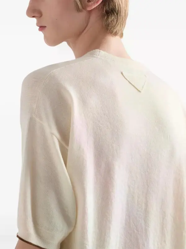 Prada Cashmere Crew-neck Sweater