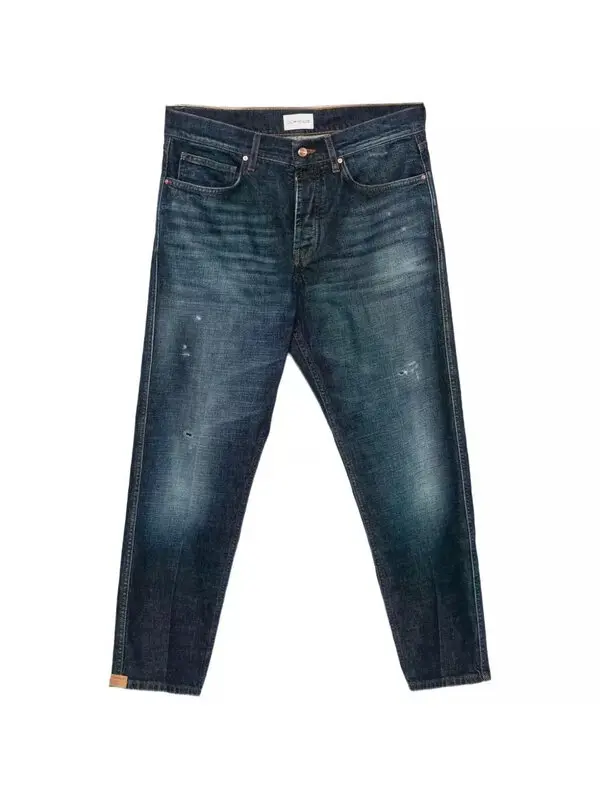 DON THE FULLER Faded Distressed-effect Jeans