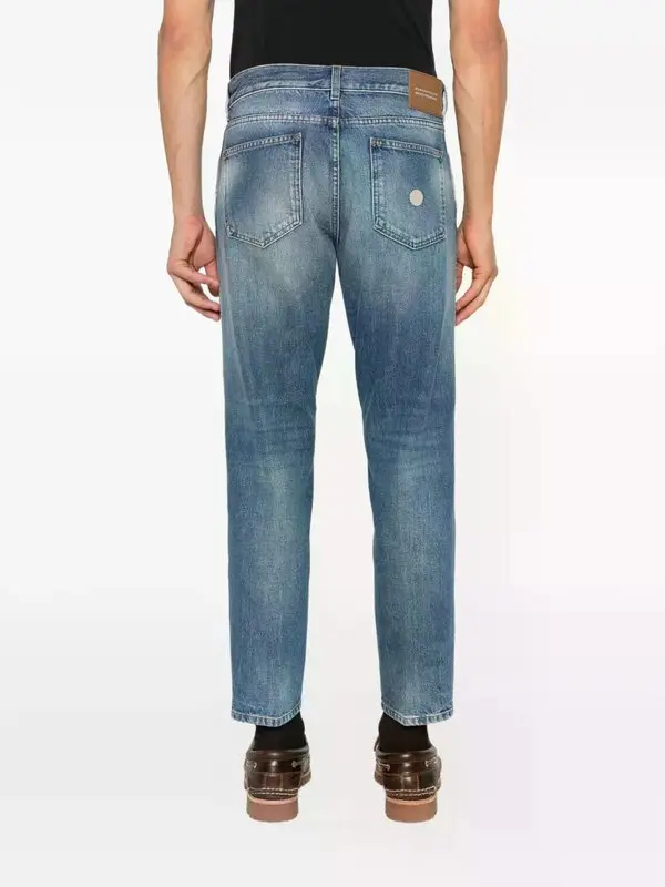 DON THE FULLER Faded Straight-leg Jeans
