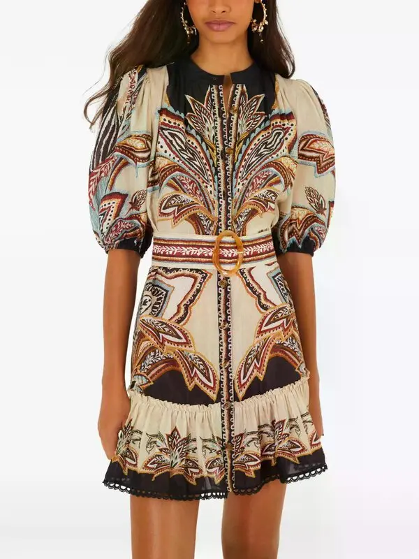 Farm Rio Tapestry Dream Mini Dress