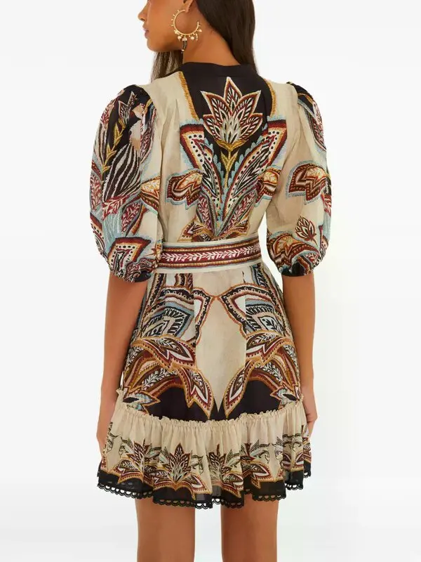 Farm Rio Tapestry Dream Mini Dress