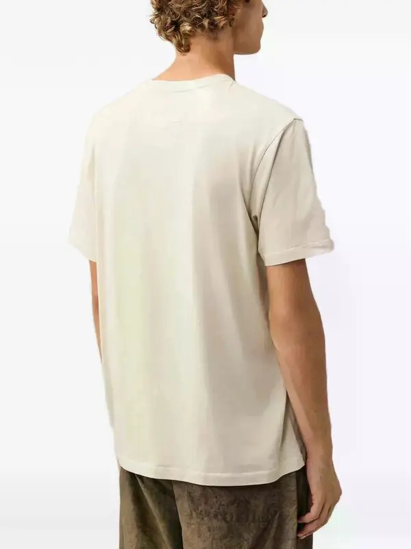 C.P. COMPANY 30/1 Jersey Short-sleeve Logo Patch T-shirt