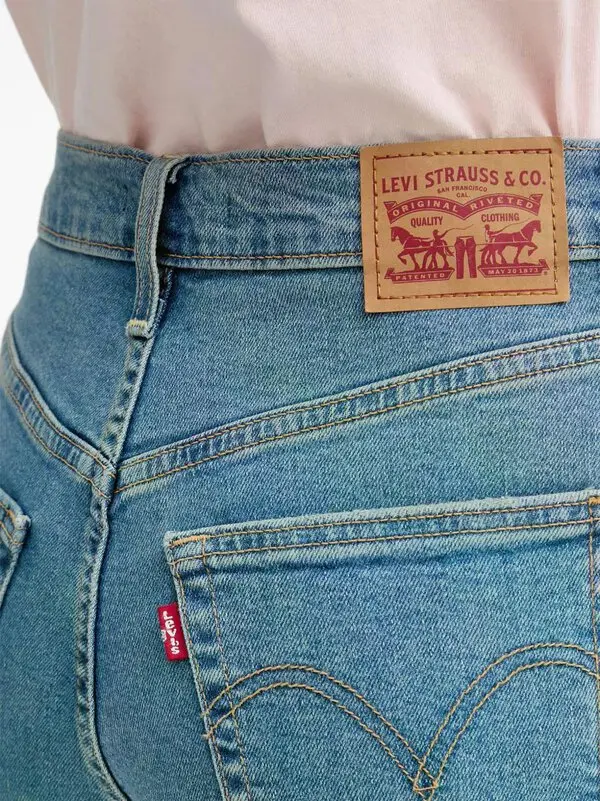 LEVI'S Ribcage Straight-leg Jeans