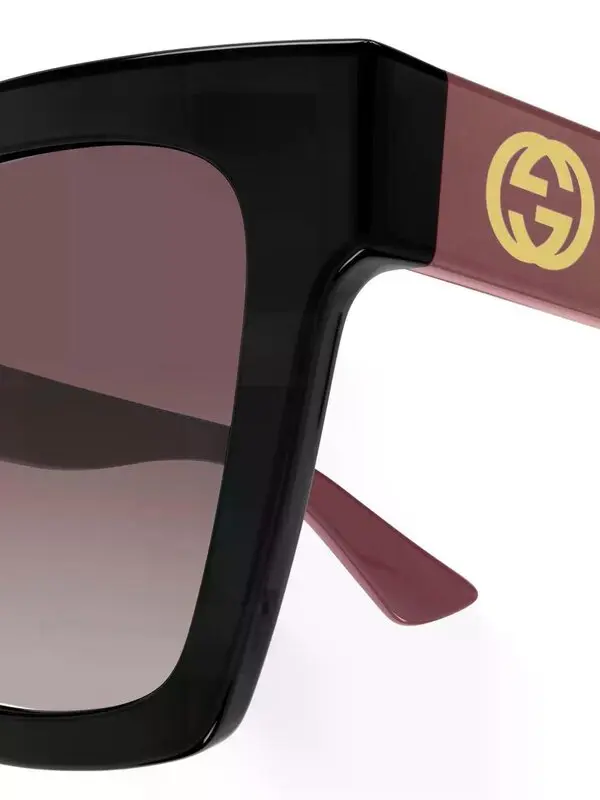 Gucci Interlocking G Square-frame Sunglasses