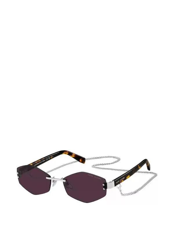 Marc Jacobs Rimless Geometric-frame Sunglasses