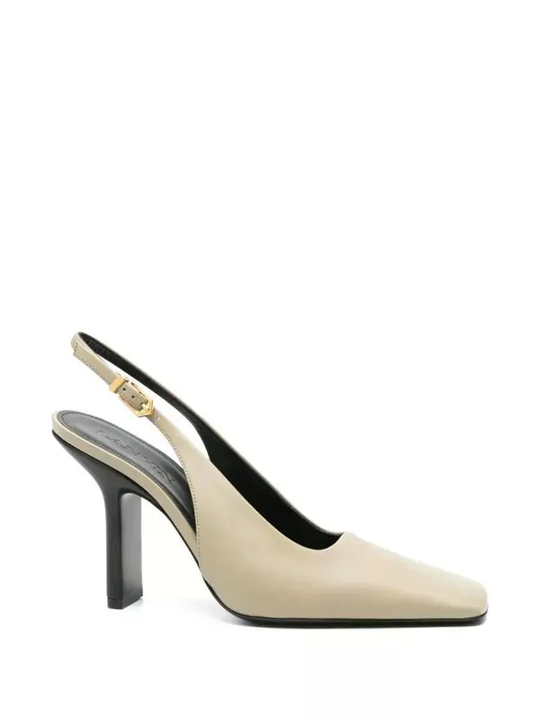 LANVIN Hell Slingback Pumps - Neutrals
