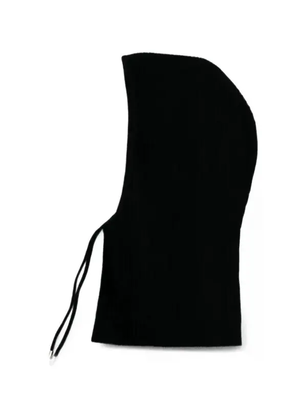 N.peal Ribbed-knit Cashmere Hood Hat