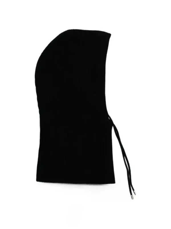 N.peal Ribbed-knit Cashmere Hood Hat