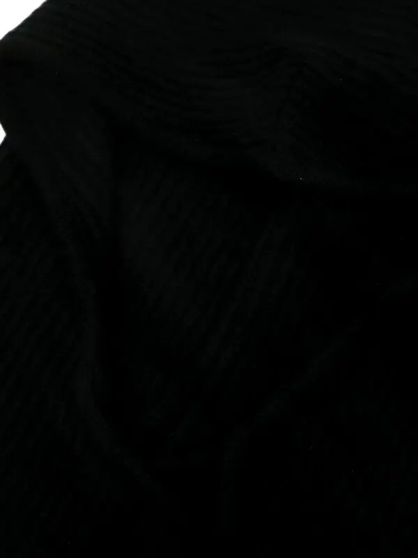 N.peal Ribbed-knit Cashmere Hood Hat