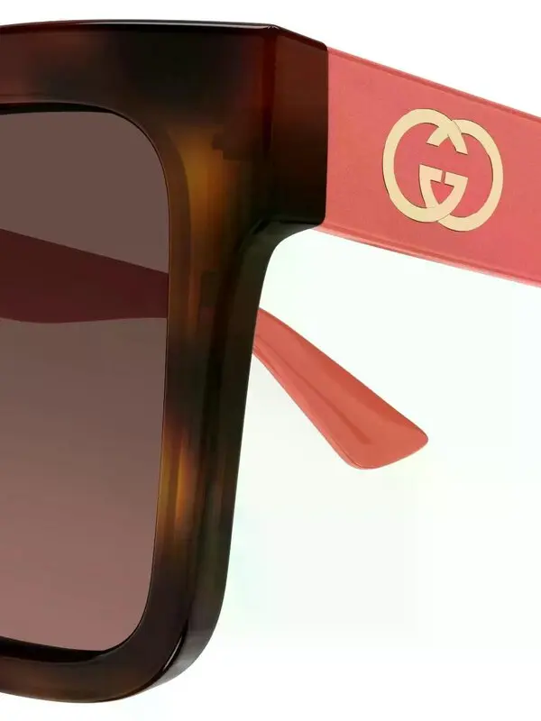 Gucci Interlocking G Square-frame Sunglasses