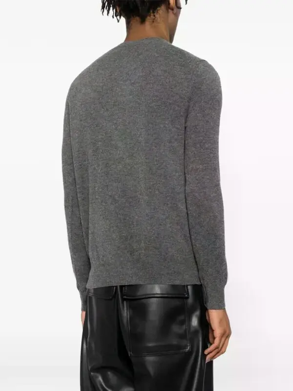 Play Comme Des Garcon Heart-patch Wool Cardigan