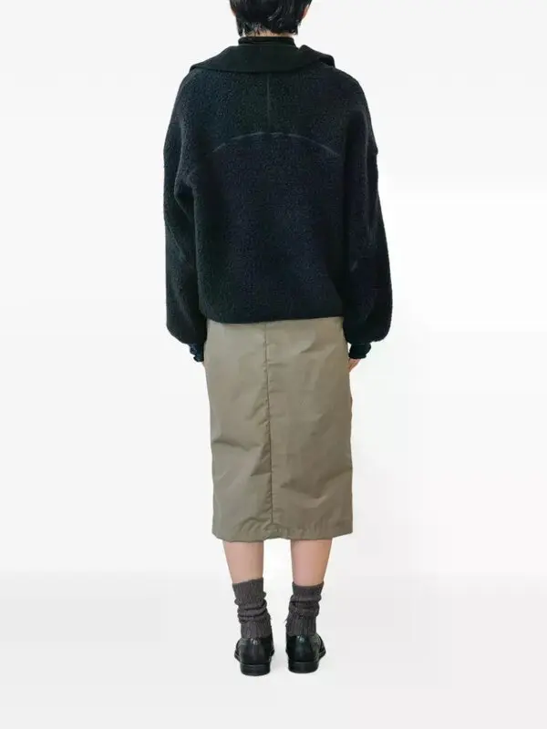 MULLER OF YOSHIOKUBO Front-tied Midi Skirt