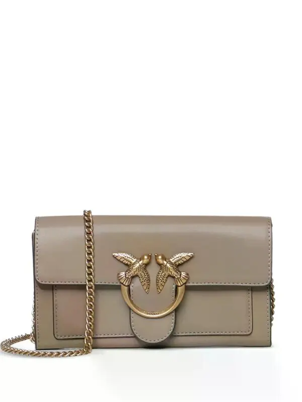 Pinko Love Bag Wallet Chain-link Shoulder Bag