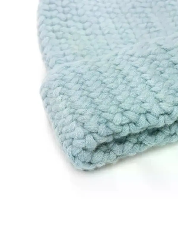LISKA Arala Chunky-knit Cashmere Beanie Hat
