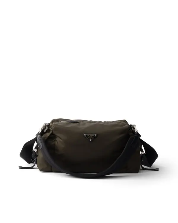 Prada Explore Re-nylon And Leather Bag