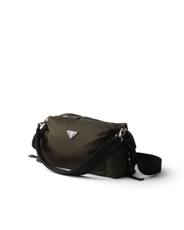Prada Explore Re-nylon And Leather Bag