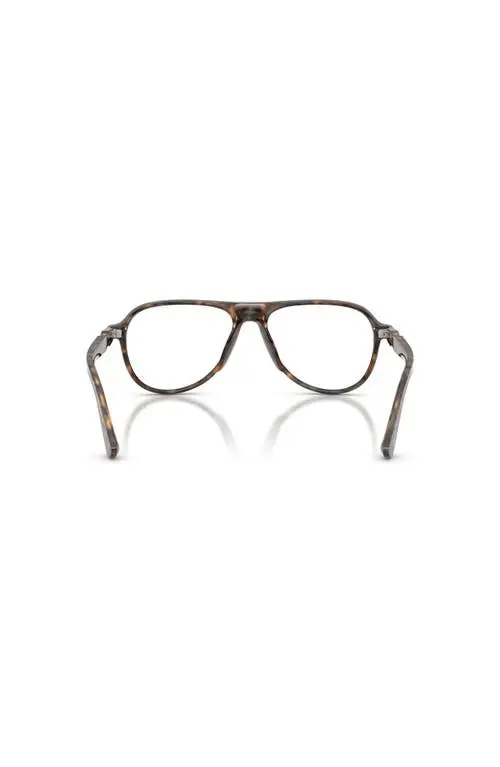 Persol 55mm Pilot Optical Glasses