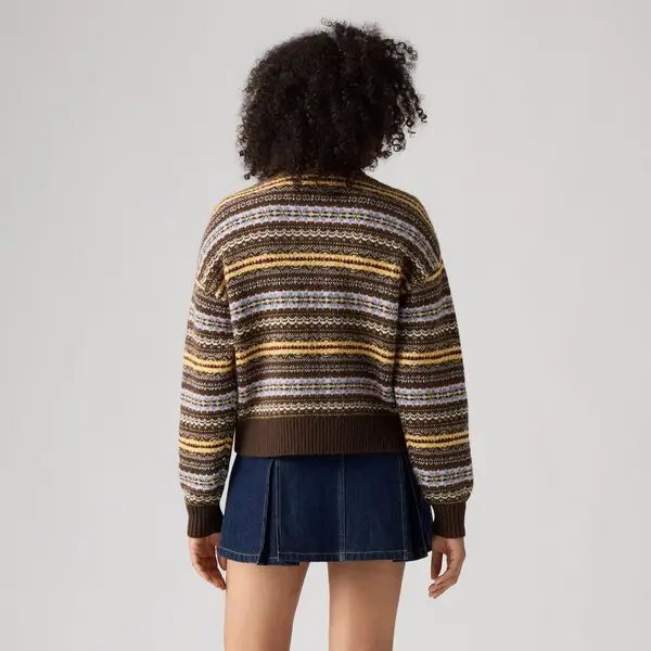 LEVI'S Charlotte Crewneck Cardigan