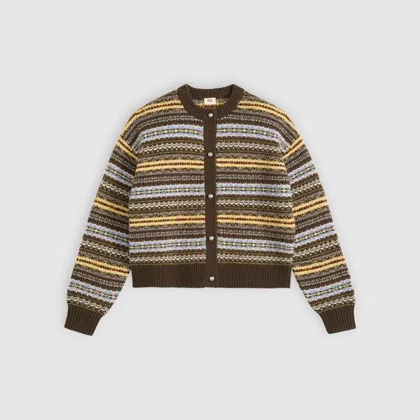 LEVI'S Charlotte Crewneck Cardigan