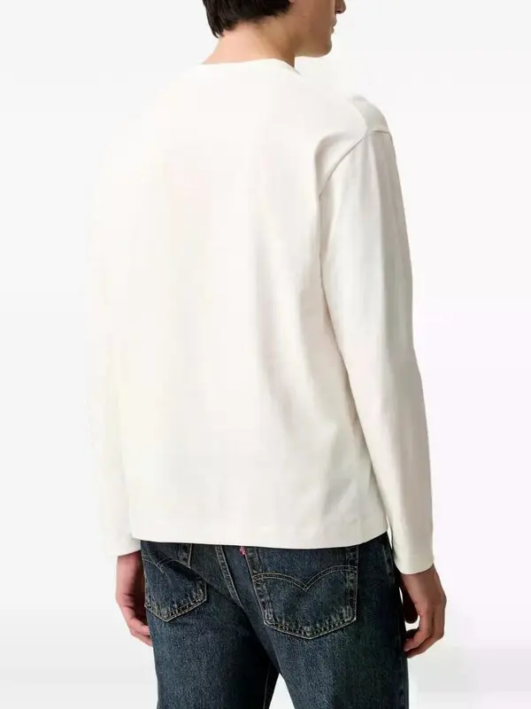 Marc O'polo Logo-embroidered Long-sleeved T-shirt