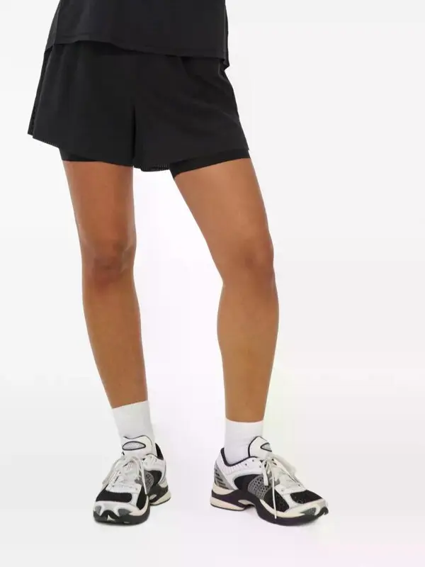 Sweaty Betty Layered Drawstring Shorts - Black
