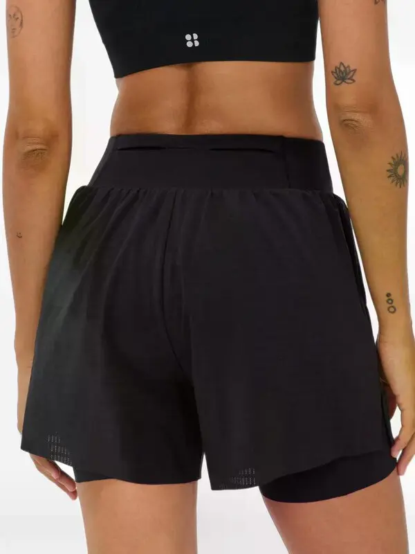 Sweaty Betty Layered Drawstring Shorts