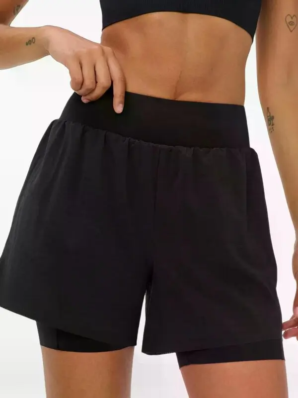 Sweaty Betty Layered Drawstring Shorts