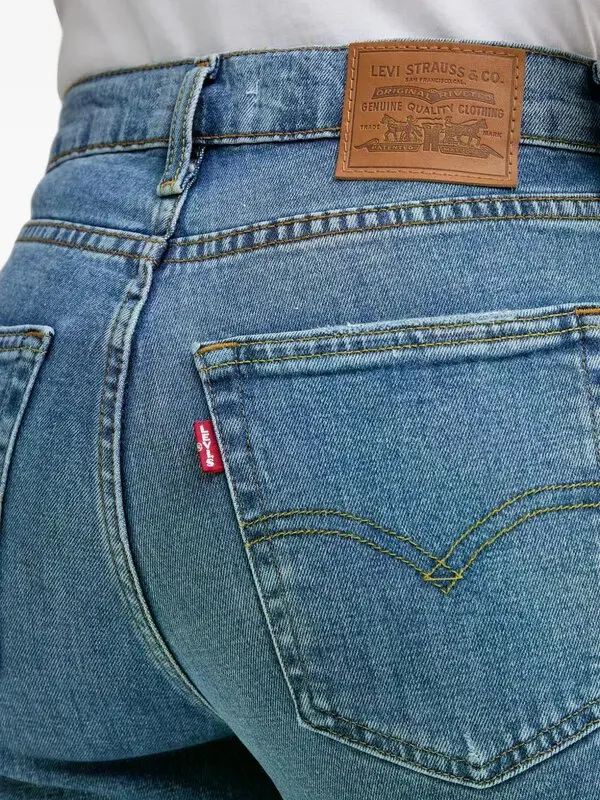LEVI'S 724™ Distressed Straight-leg Jeans