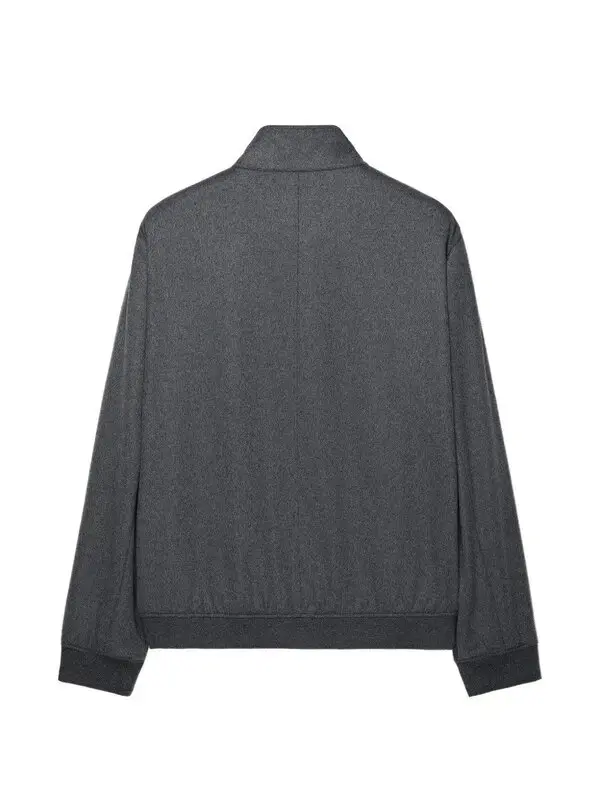 Shanghai Tang Meow Meow Chenman-patch Zipped Jacket