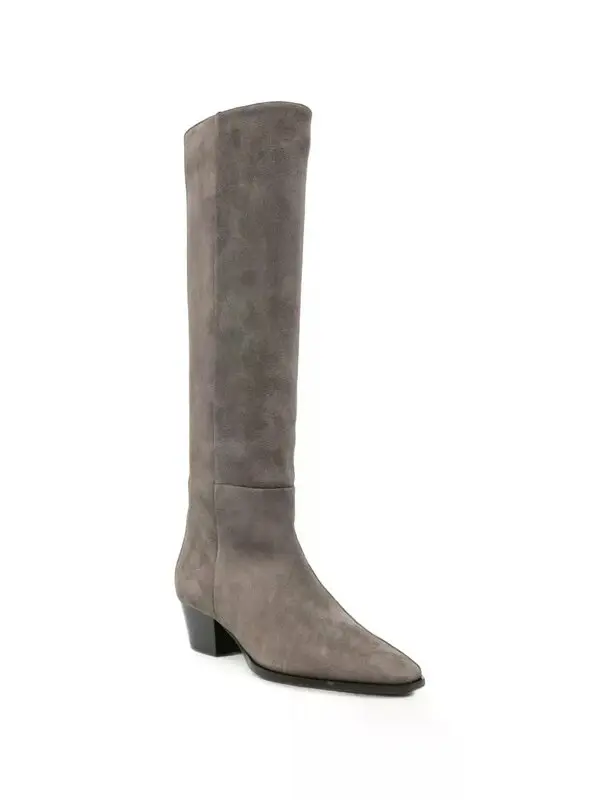 AeydĒ Medea Suede Boots - Grey