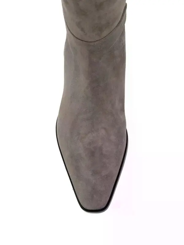 AeydĒ Medea Suede Boots - Grey