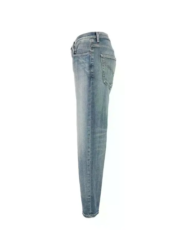 DONDUP Brighton Whiskered Tapered Jeans