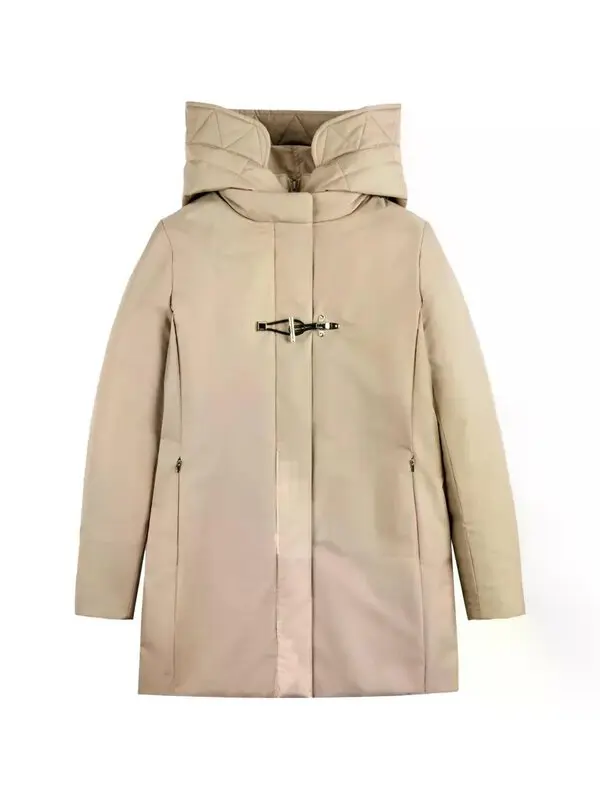FAY Toggle-fastening Hooded Coat